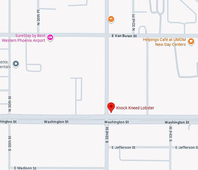 16. knock kneed lobster map