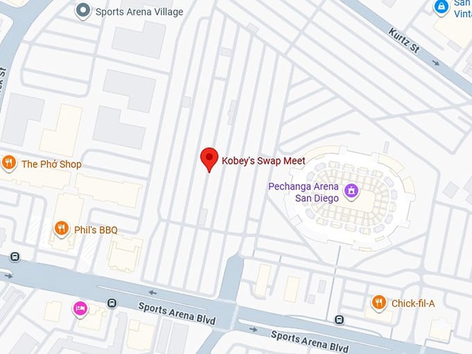 16. kobey's swap meet map