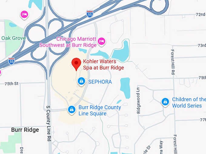 16. kohler waters spa at burr ridge map