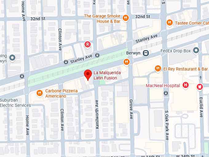 16. la malquerida latin fusion map