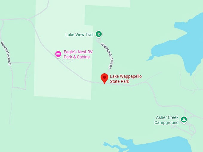 16. lake wappapello state park map