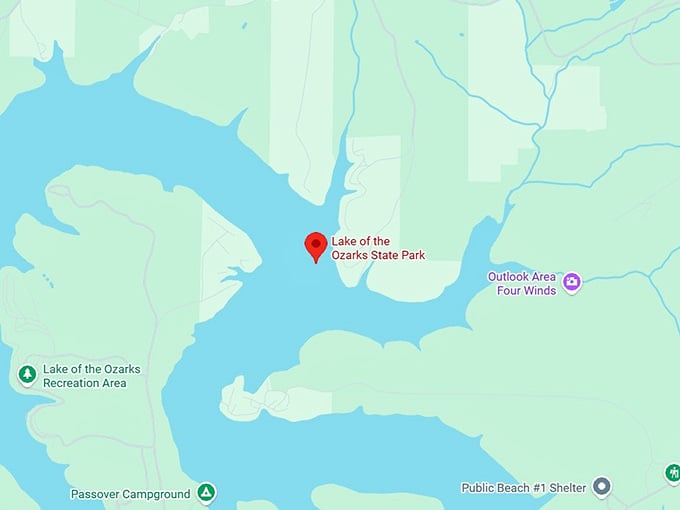 16. lake of the ozarks state park map