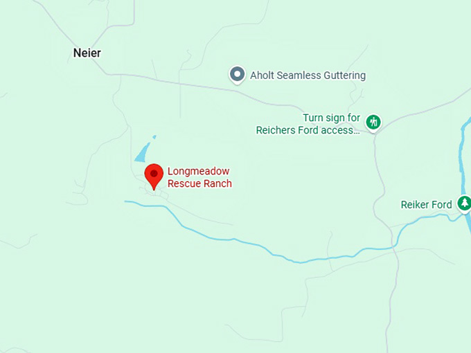 16. longmeadow rescue ranch map