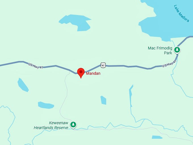 16. mandan map