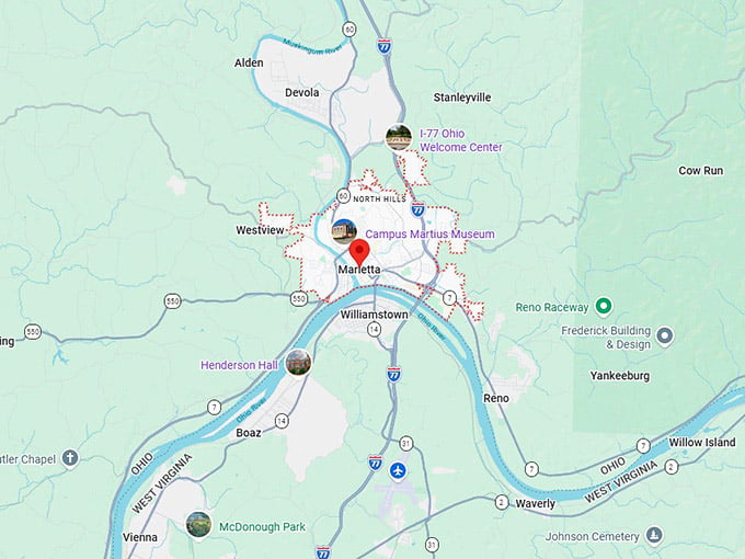 16. marietta map