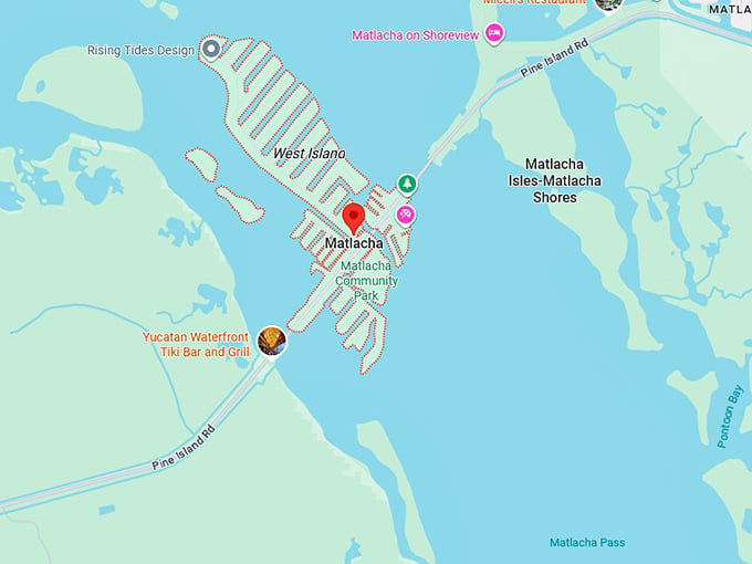16. matlacha map