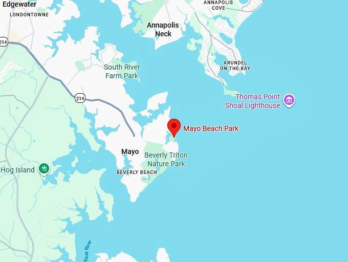 16. mayo beach park map