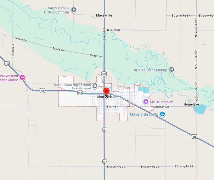16. monte vista map