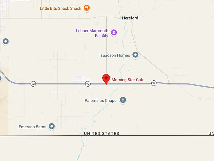 16. morning star cafe map