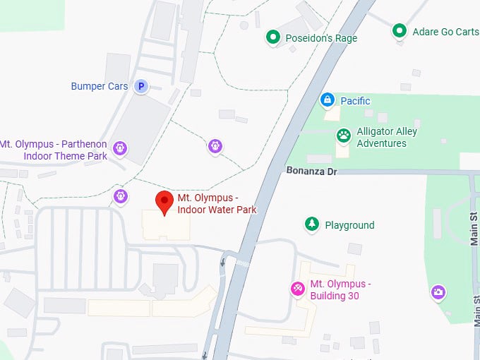 16. mt. olympus indoor water park map