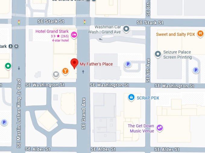 16. my father's place's map