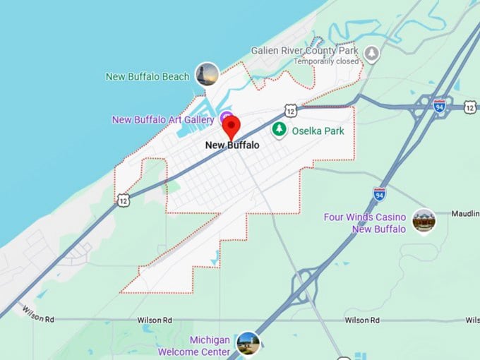 16. new buffalo map