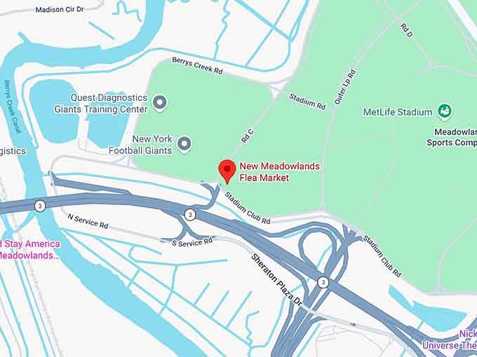 16. new meadowlands flea market map