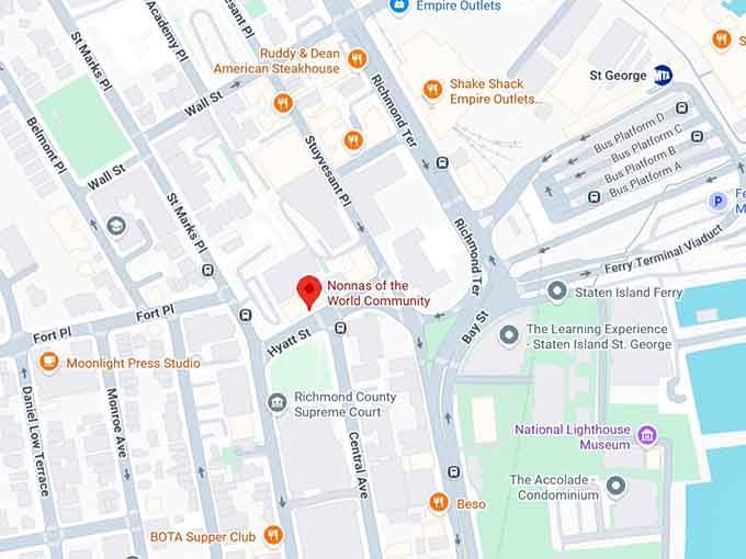 16. nonnas of the world community map