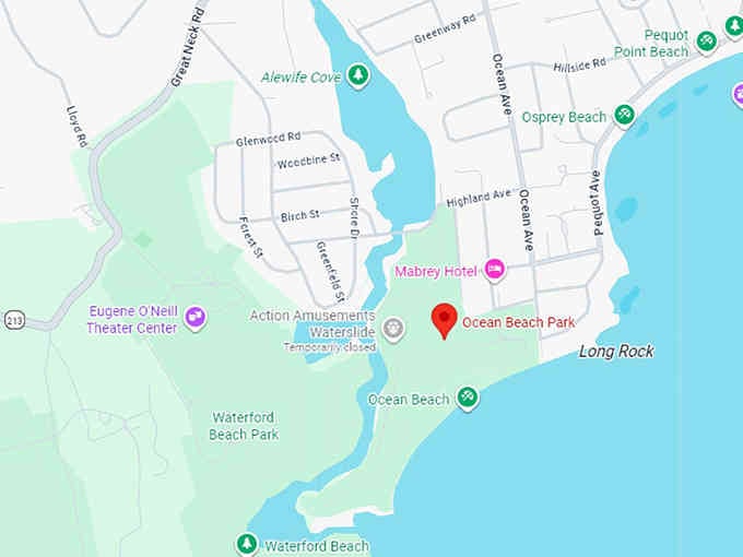 16. ocean beach park map