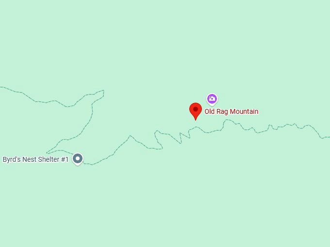 16. old rag mountain map