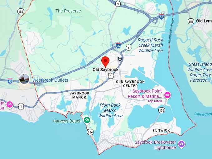 16. old saybrook map