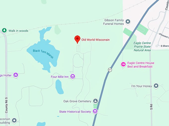 16. old world wisconsin map