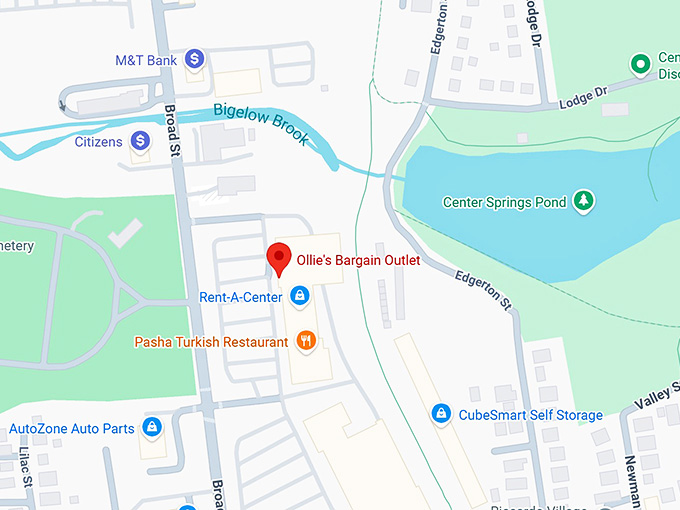 16. ollie's bargain outlet map