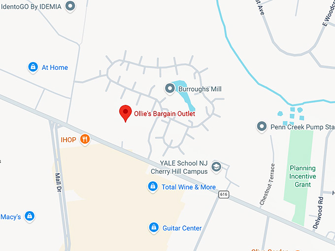 16. ollie's bargain outlet map
