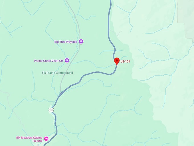 16. olympic peninsula highway 101 map