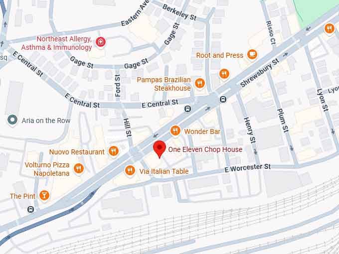 16. one eleven chop house map