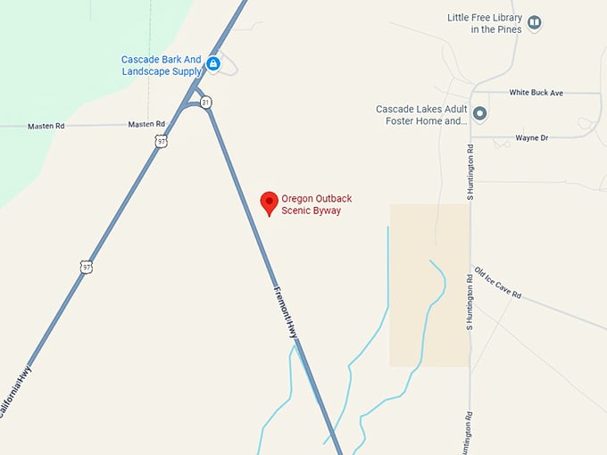 16. oregon outback scenic byway map