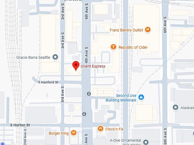 16. orient express map