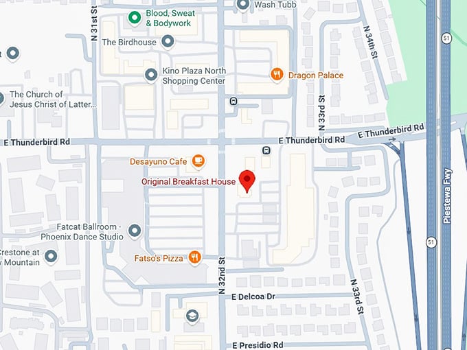 16. original breakfast house map