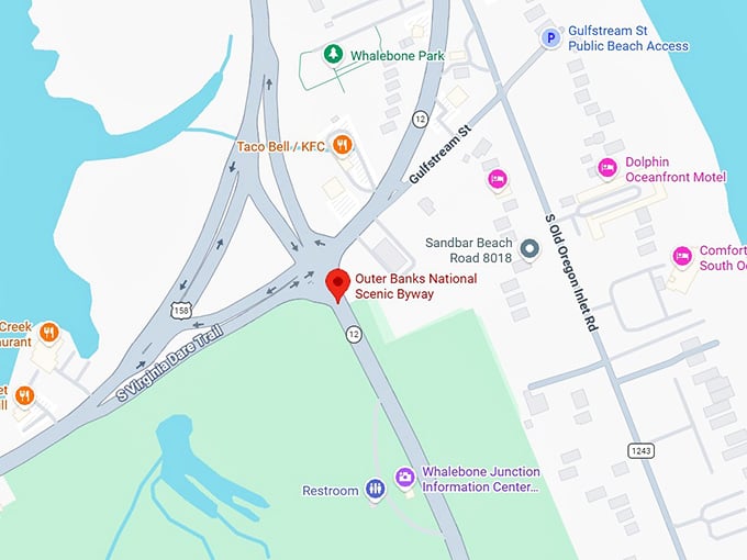 16. outer banks scenic byway map
