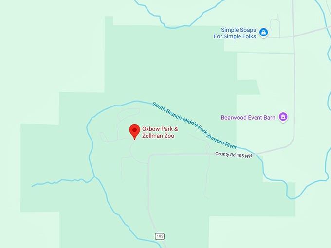 16. oxbow park & zollman zoo map