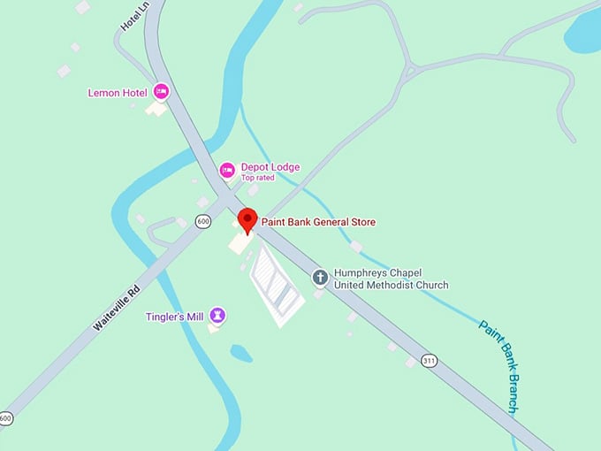 16. paint bank general store map