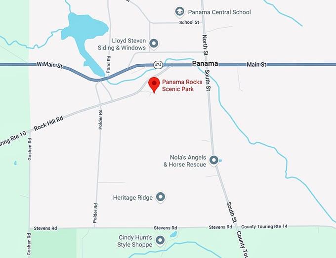 16. panama rocks scenic park map
