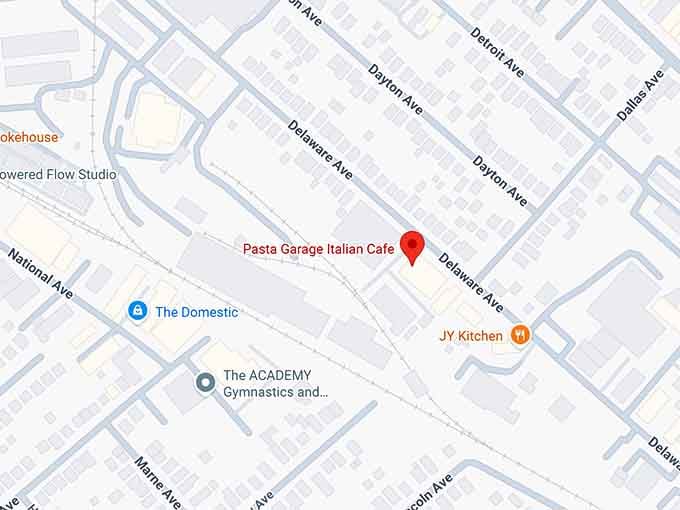 16. pasta garage italian cafe ky map