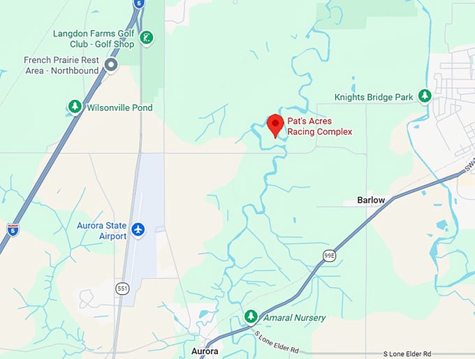 16. pat's acres racing complex map