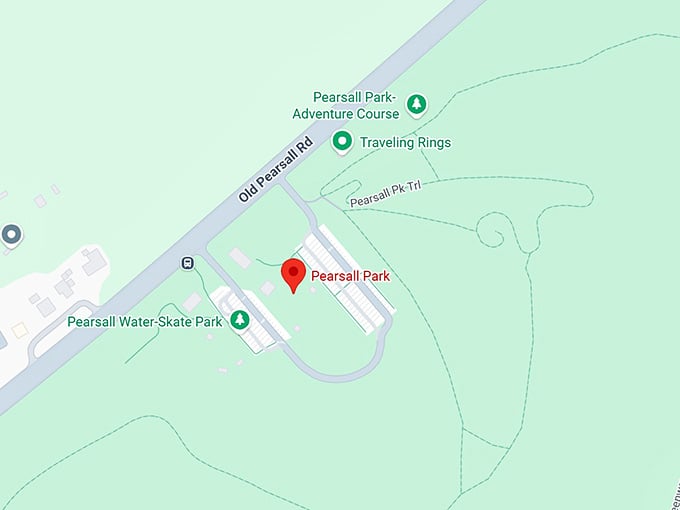 16. pearsall park map