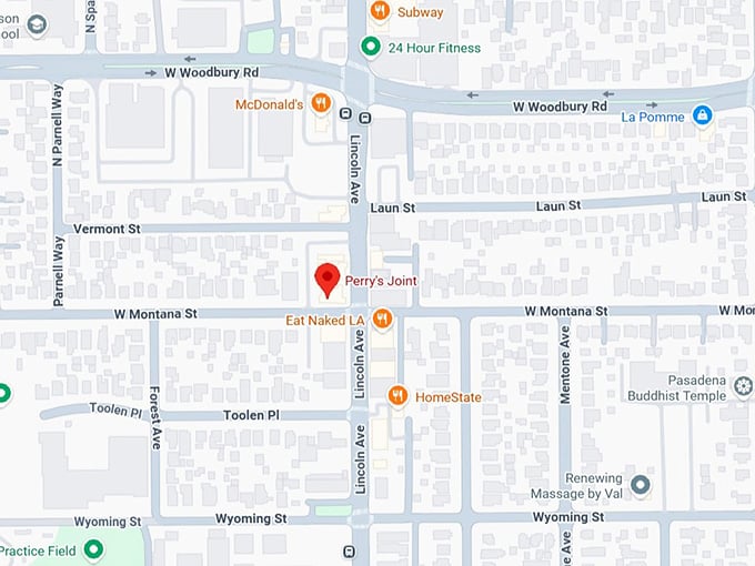 16. perry's joint map