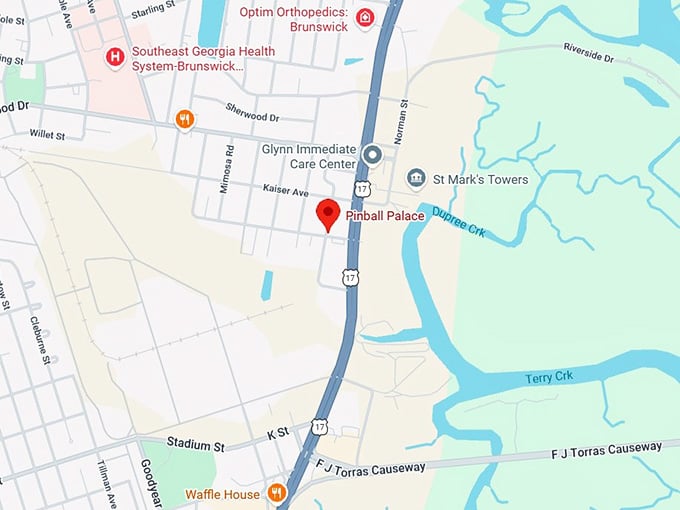 16. pinball palace map