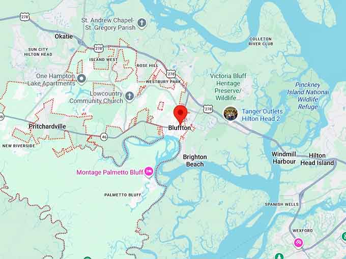 16. pinckney island national wildlife refuge map
