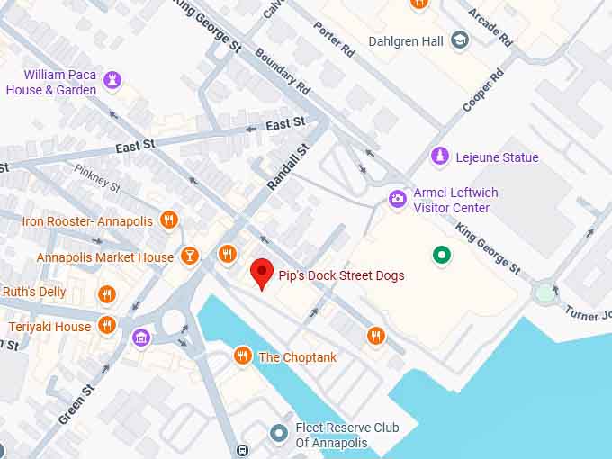 16. pip's dock street dogs llc map