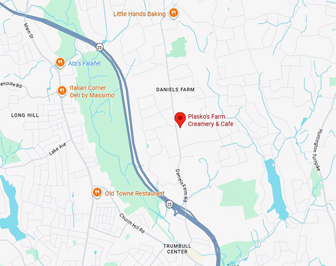 16. plasko's farm creamery & cafe map