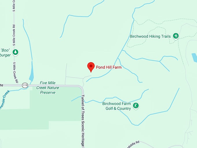 16. pond hill farm map