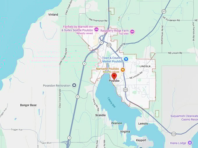 16. poulsbo map