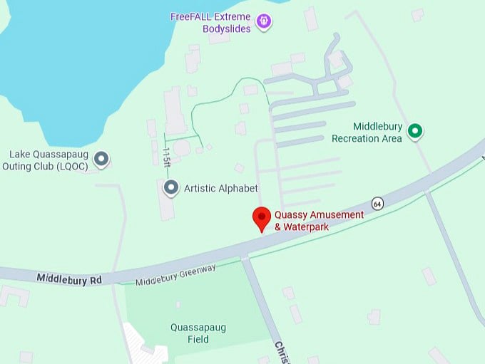 16. quassy amusement & waterpark map