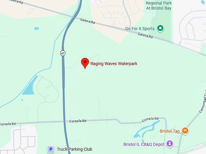 16. raging waves waterpark map