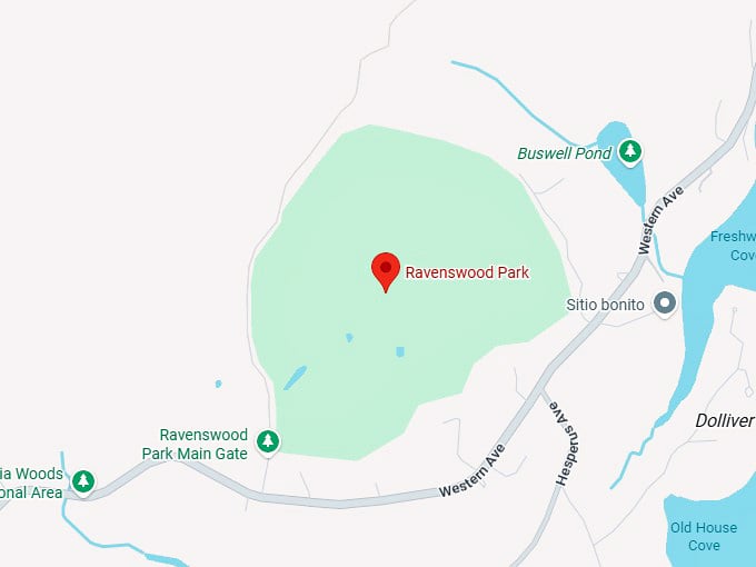 16. ravenswood park trail map