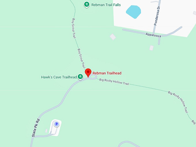 16. rebman trail map