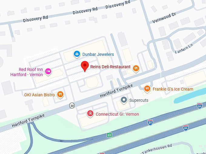 16. reins deli restaurant map