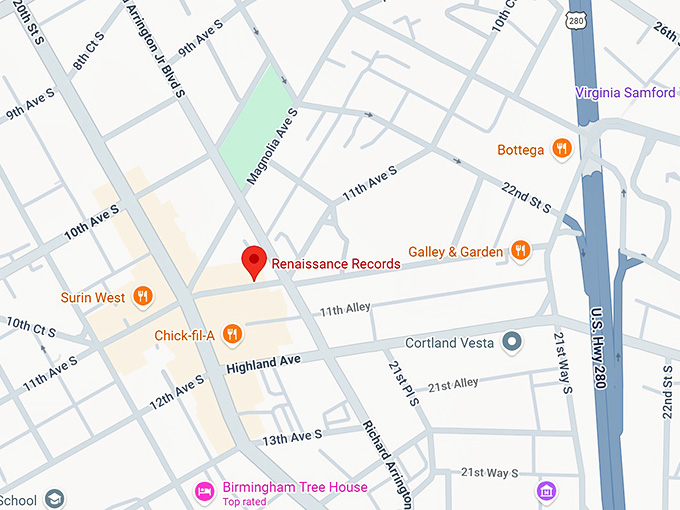 16. renaissance records inc map