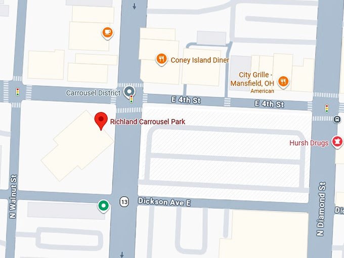 16. richland carrousel park map